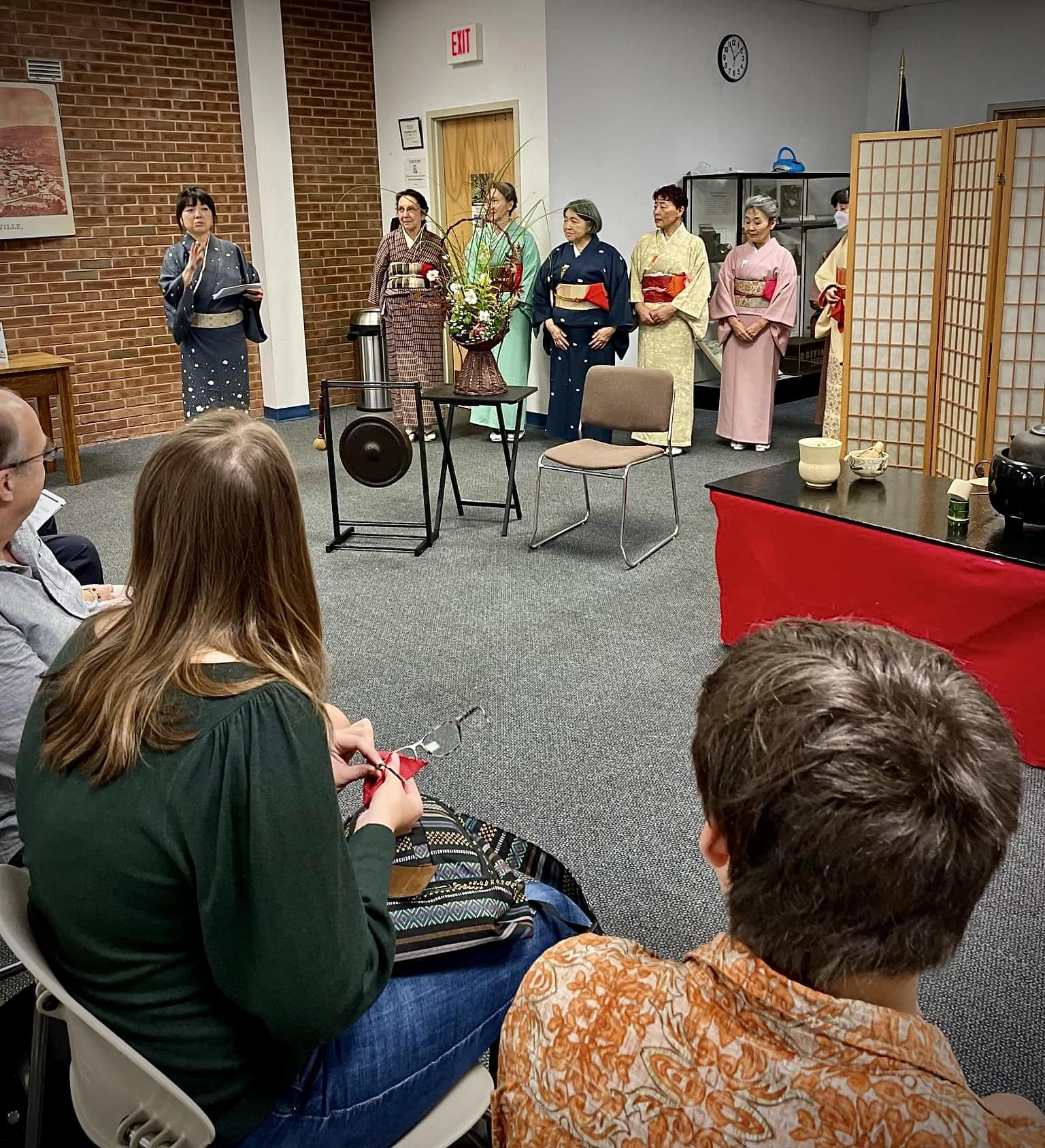 Students attended traditional Cha no Yu (Zen tea ceremony) - SUNY Sullivan
